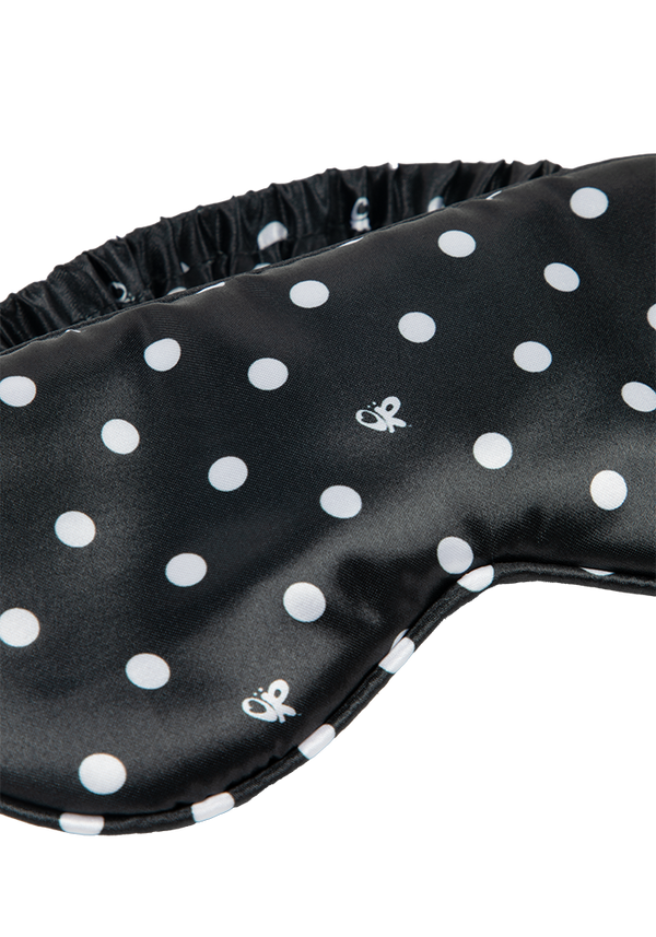 black polka dot OR pajama + sleepmask set - Olivia Rodrigo | Official Store