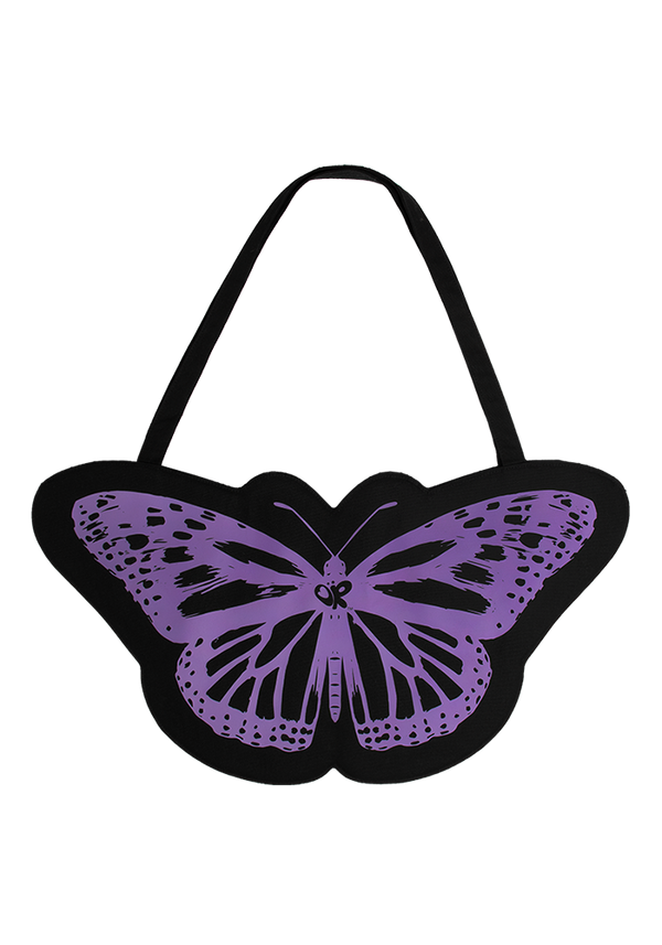 butterfly tote in black - Olivia Rodrigo | Official Store