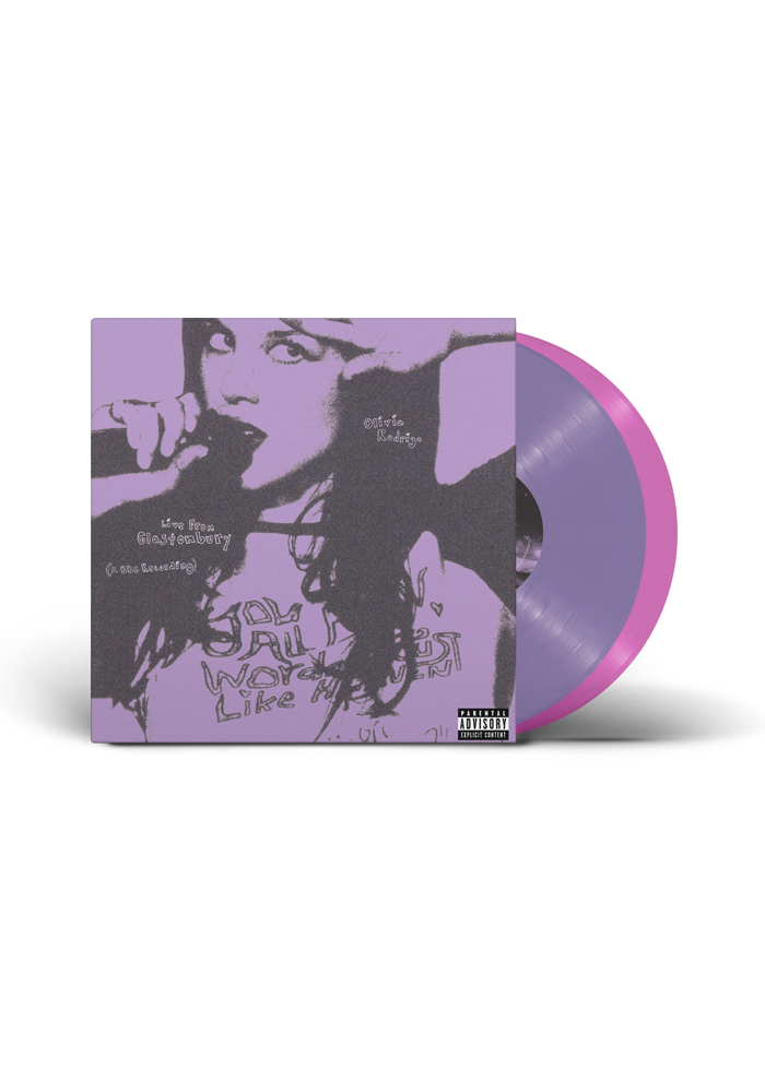 live from Glastonbury (a BBC recording) vinyl - Olivia Rodrigo ...
