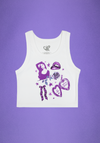 spill ur GUTS on tour crop tank in white - Olivia Rodrigo | Official Store