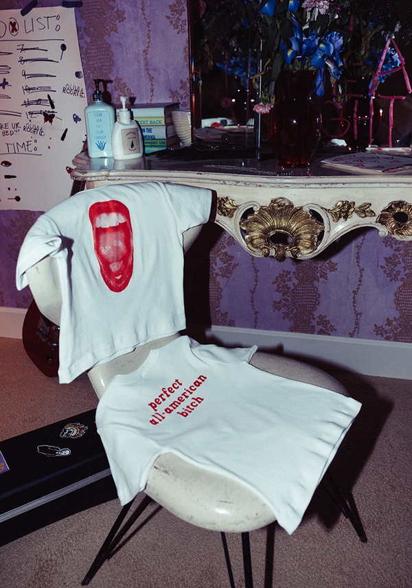 perfect all-american bitch crop t-shirt - Olivia Rodrigo | Official Store